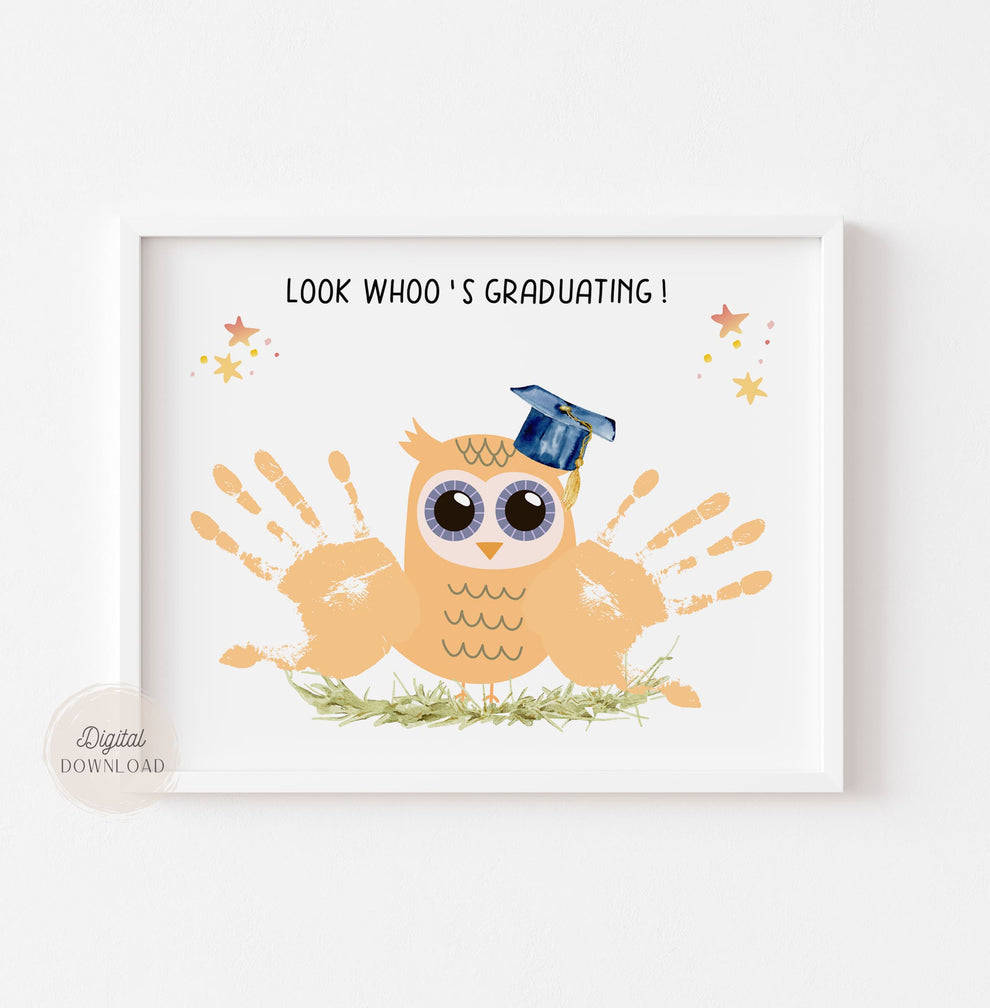 Graduation Handprint - Last day of school – AlniPrints